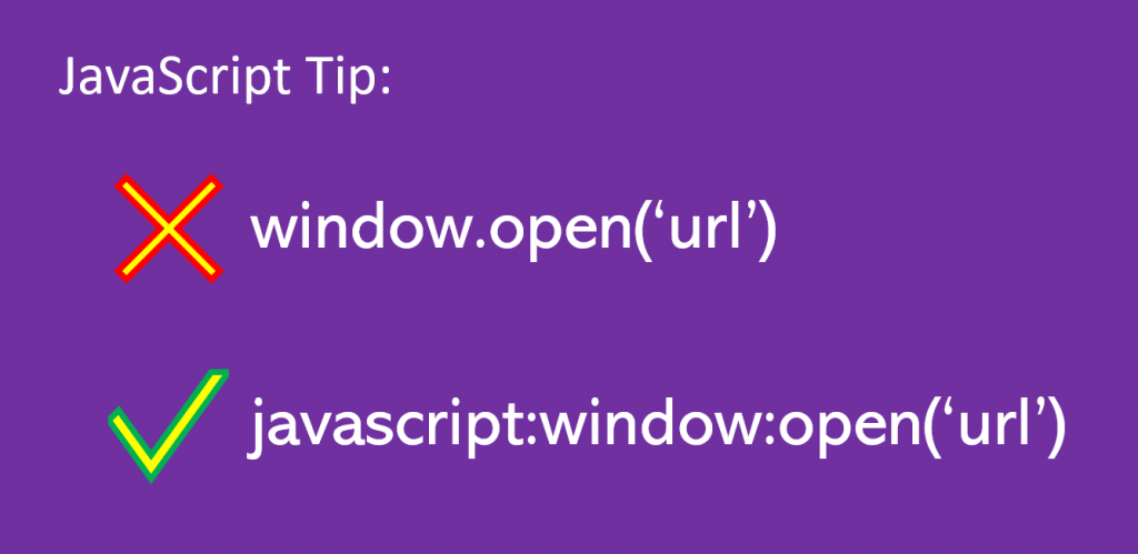 How to fix window.open(url) opening two tabs - DevsDaily